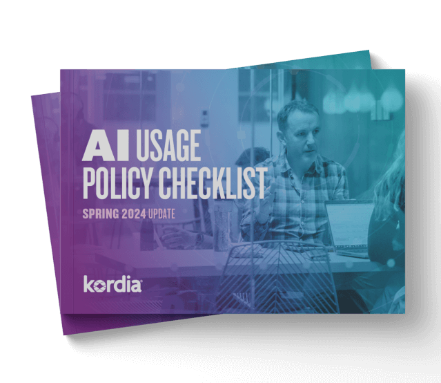 DOWNLOAD: AI Usage Policy Checklist | Kordia DOWNLOAD: AI Usage Policy Checklist | Kordia